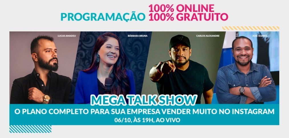 Mega Talk Show movimenta programação online da Semana Sebrae de ...